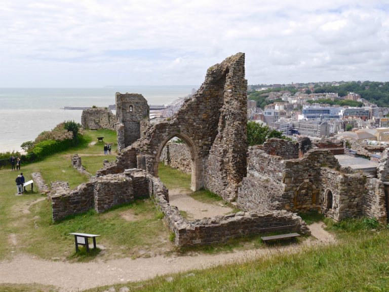 Hastings Castle - The Hiker