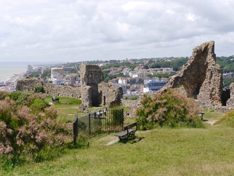 Hastings Castle - The Hiker