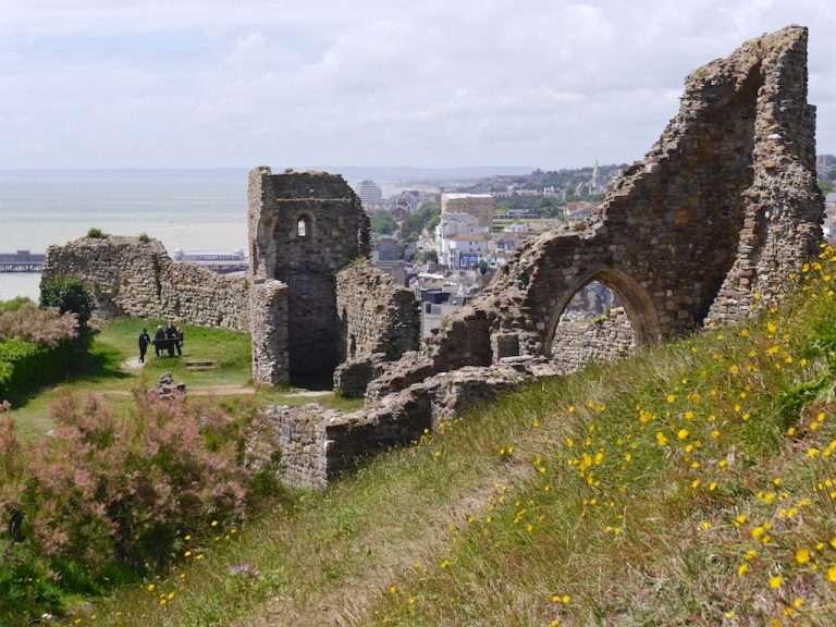 Hastings Castle - The Hiker